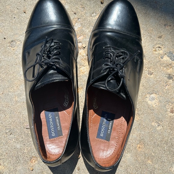 Bostonian | Shoes | Bostonian Classic Black Leather Mens Dress Shoes 2 ...